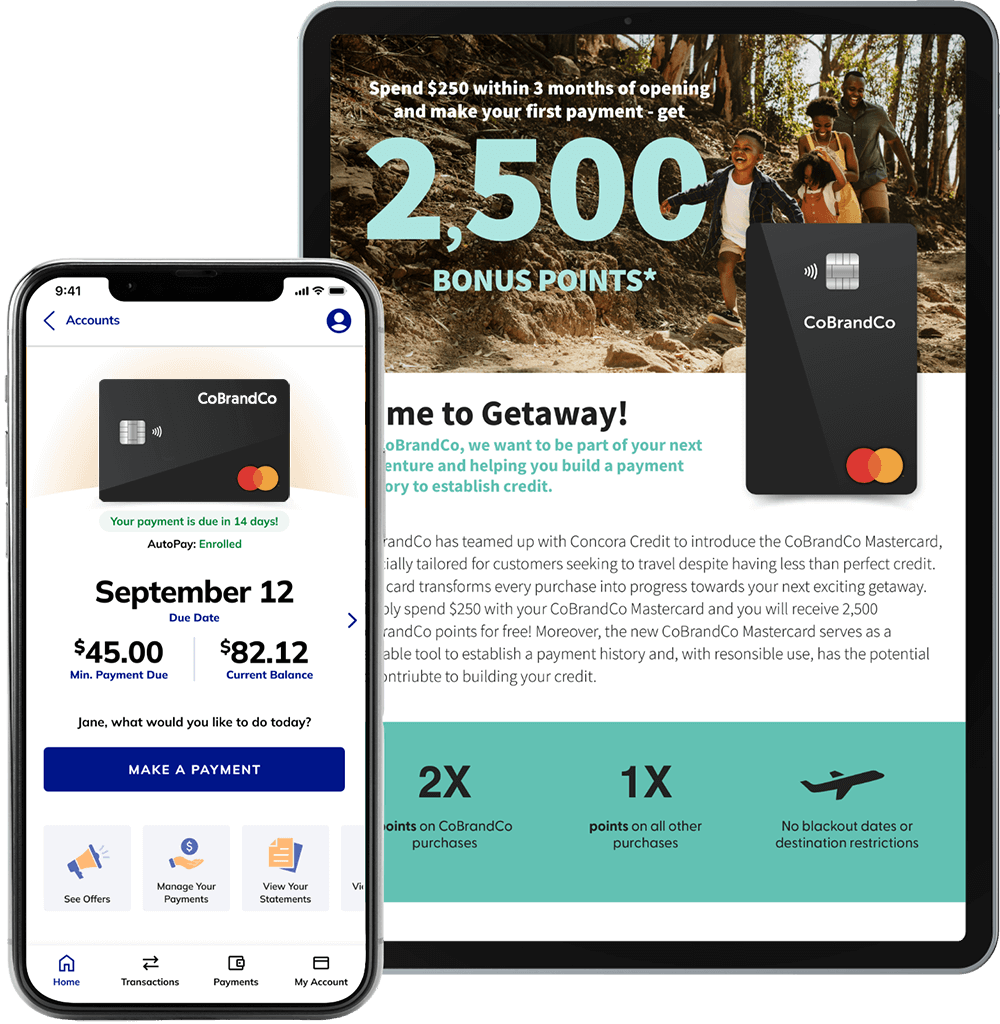 Concora Credit | Co-Brand Credit Cards