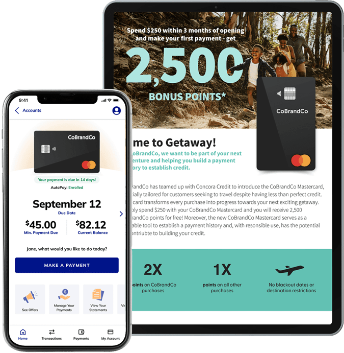 Concora Credit | Co-Brand Credit Cards