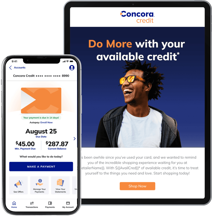 Concora Credit | Private Label Credit Card